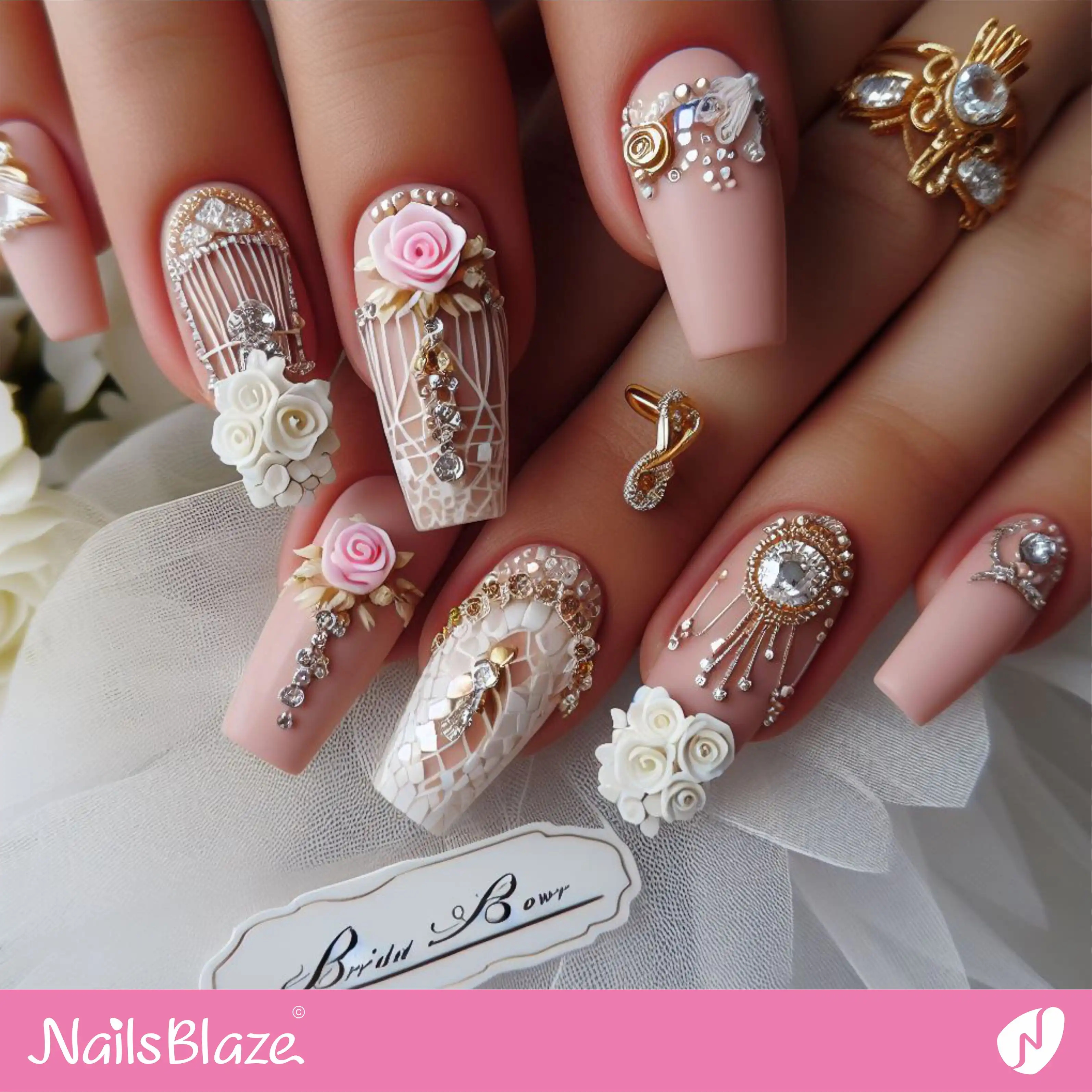 Embellished Nail Design Ideas