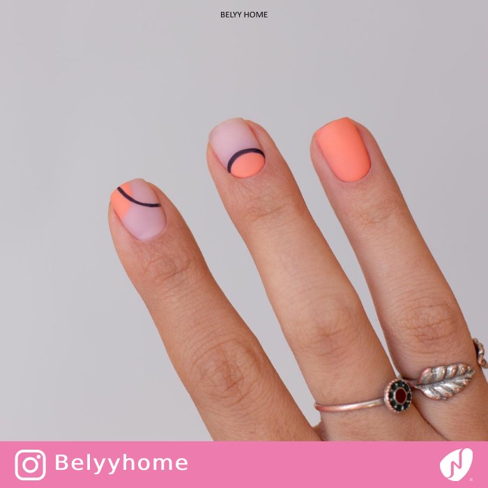 Geometric Nail Design Ideas