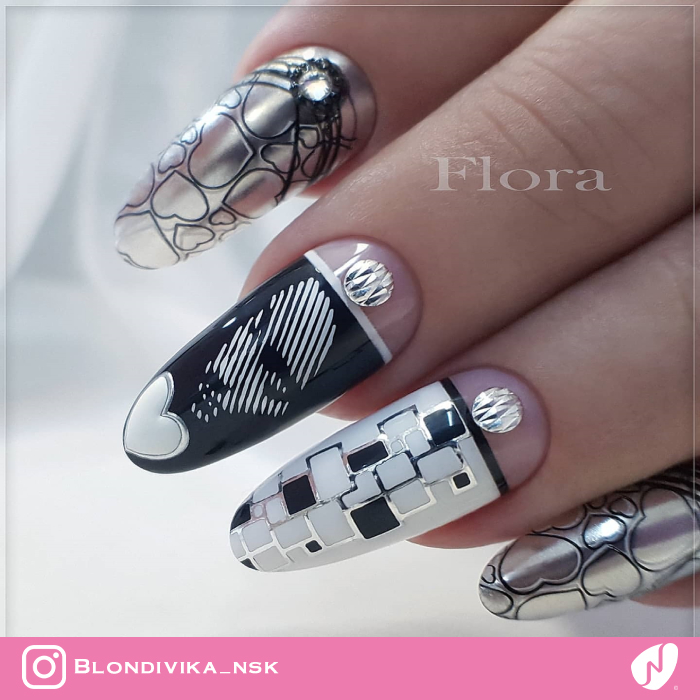 Portrait Nail Design Ideas