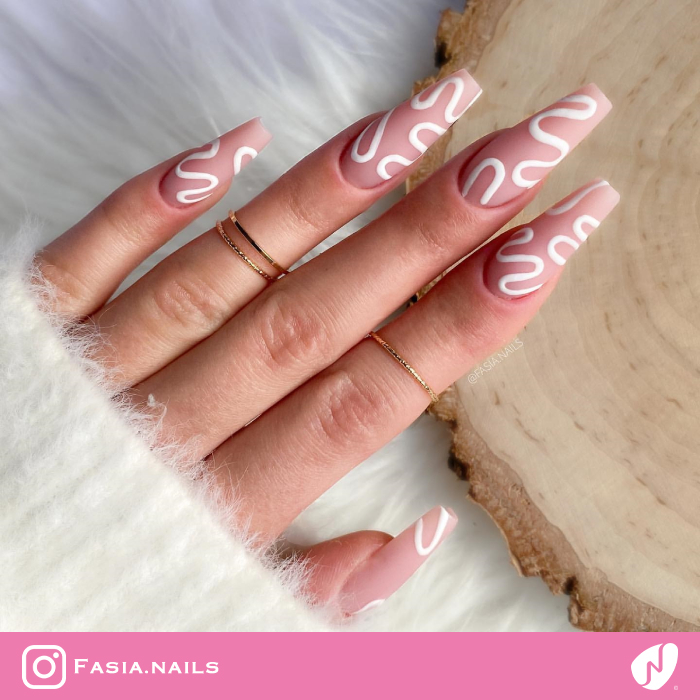 Swirl Nail Design Ideas