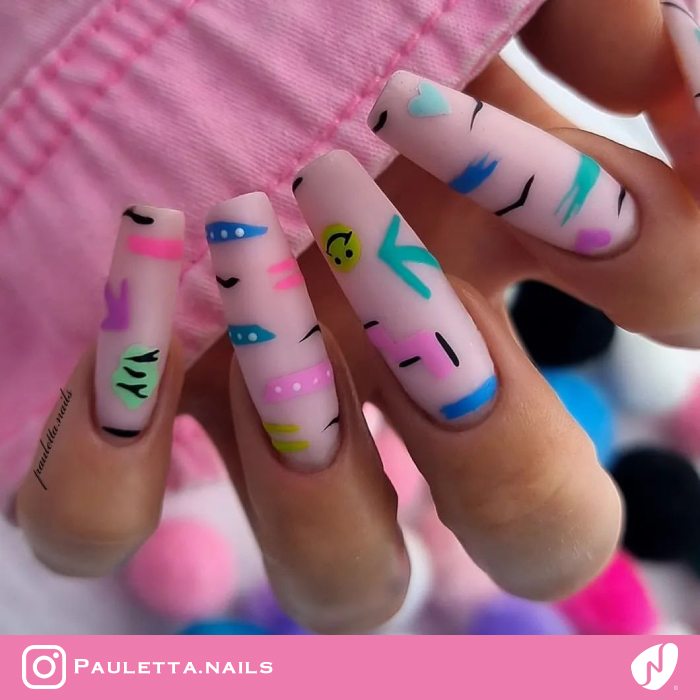 Abstract Nail Design Ideas