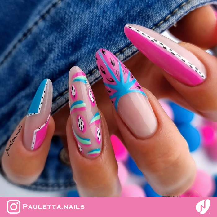 Abstract Nail Design Ideas