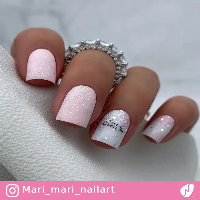 Calligraphy Nails | Writing on Nails