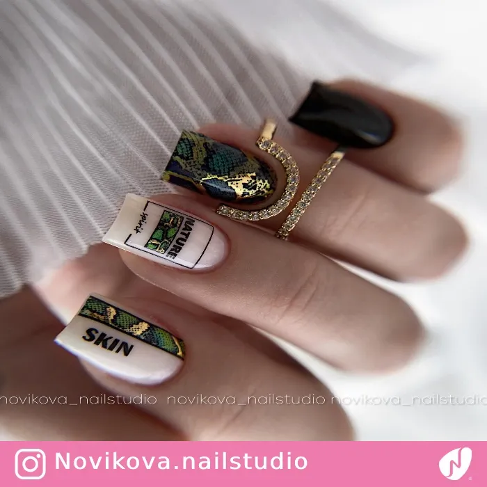 Animal Print Nail Designs