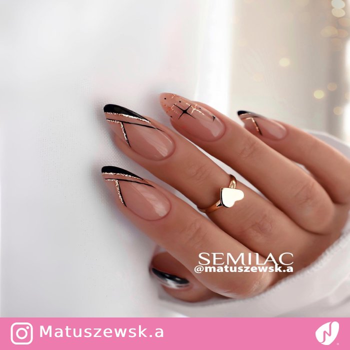Geometric Nail Design Ideas