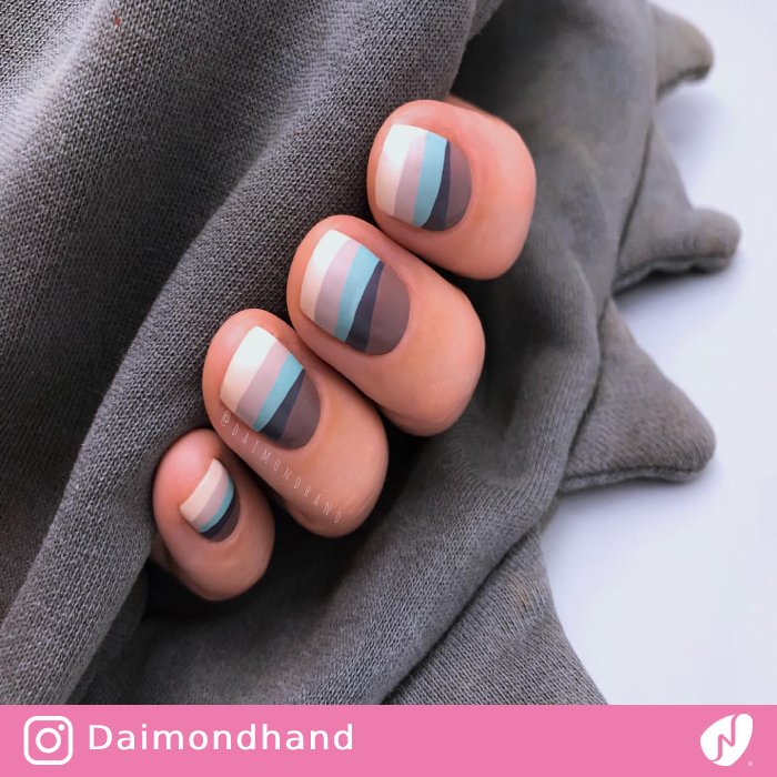 Color-Blocking Nail Design Ideas