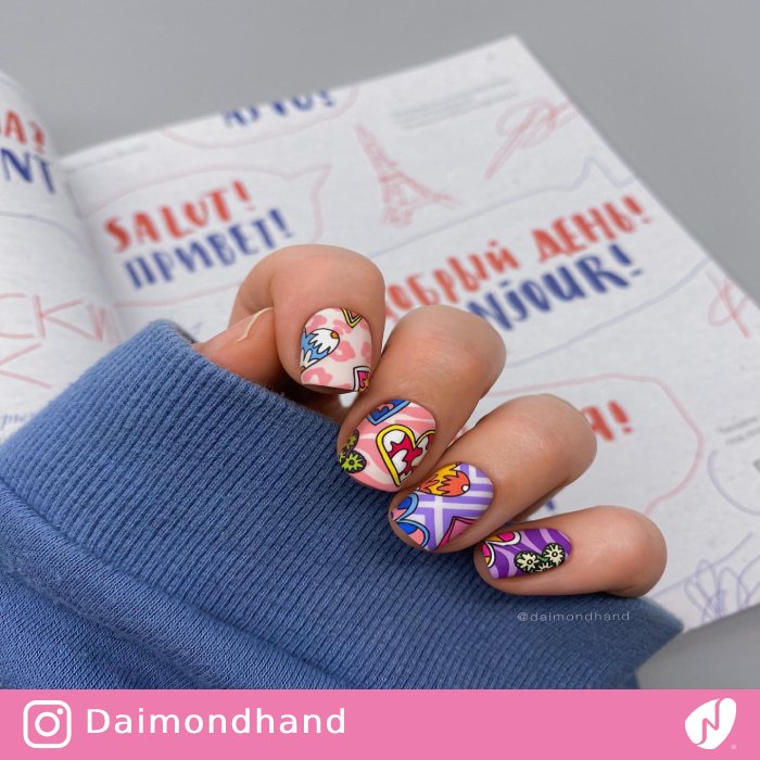 Abstract Nail Design Ideas