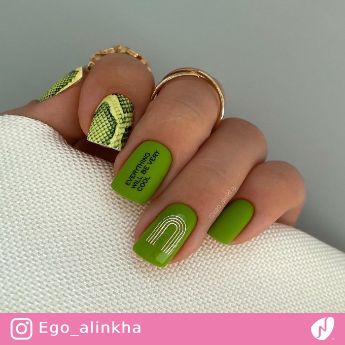 Animal Print Nail Designs