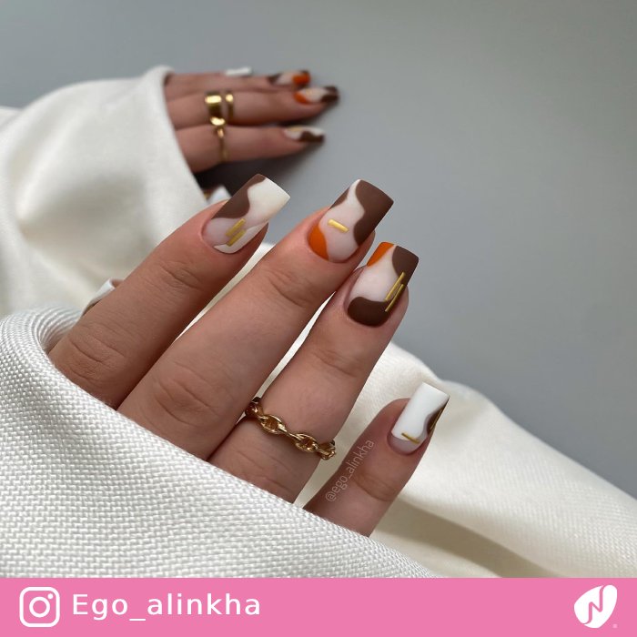 Swirl Nail Design Ideas