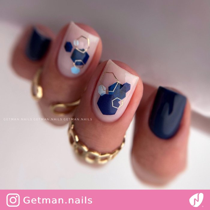 Geometric Nail Design Ideas