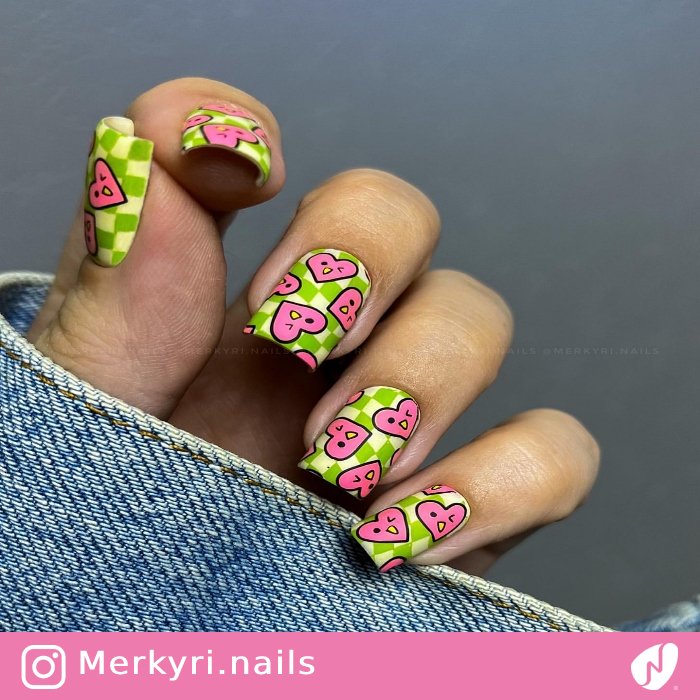 Heart Nail Design Ideas