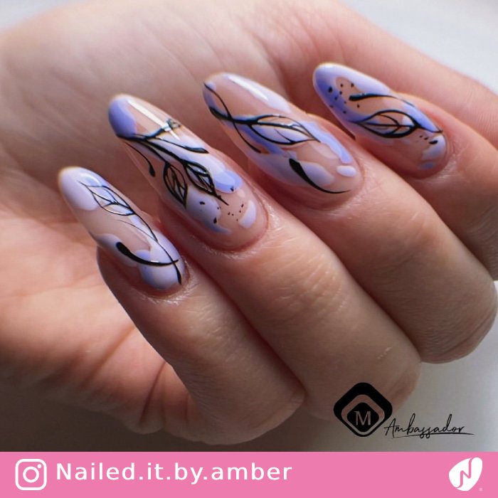 Abstract Nail Design Ideas