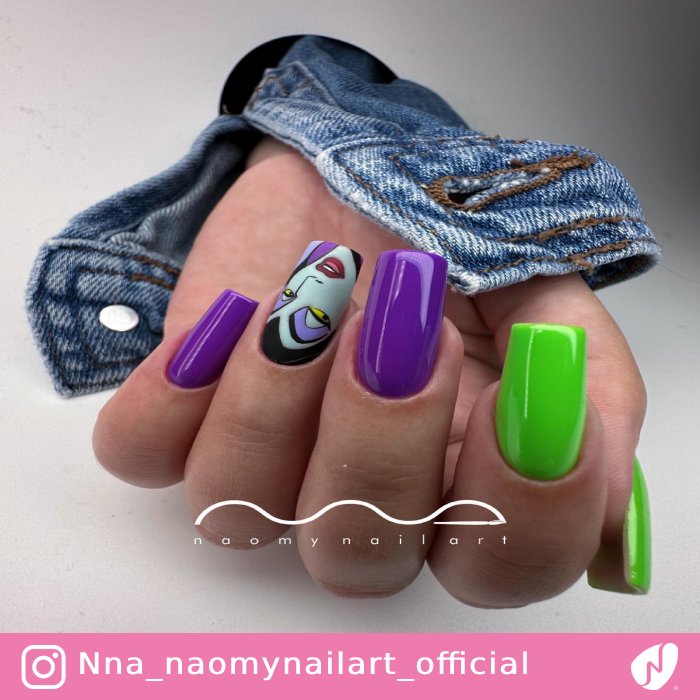 Portrait Nail Design Ideas