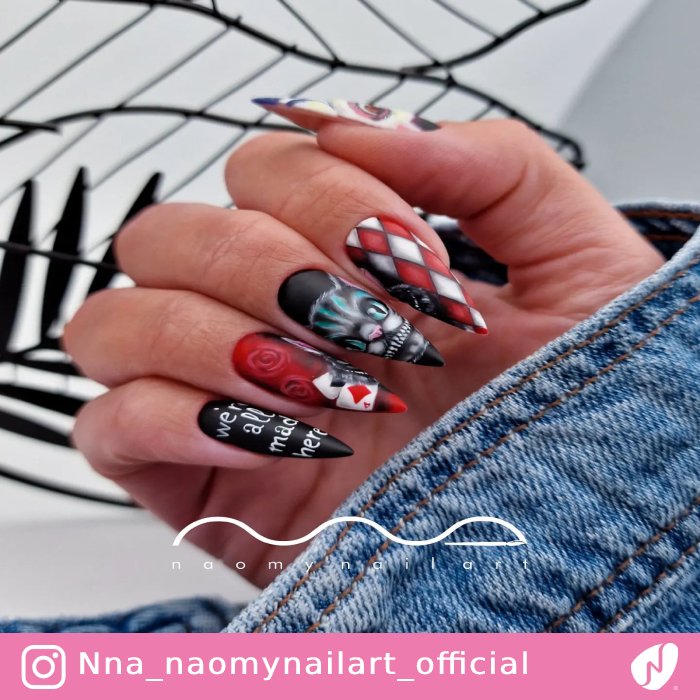 Calligraphy Nails | Writing on Nails