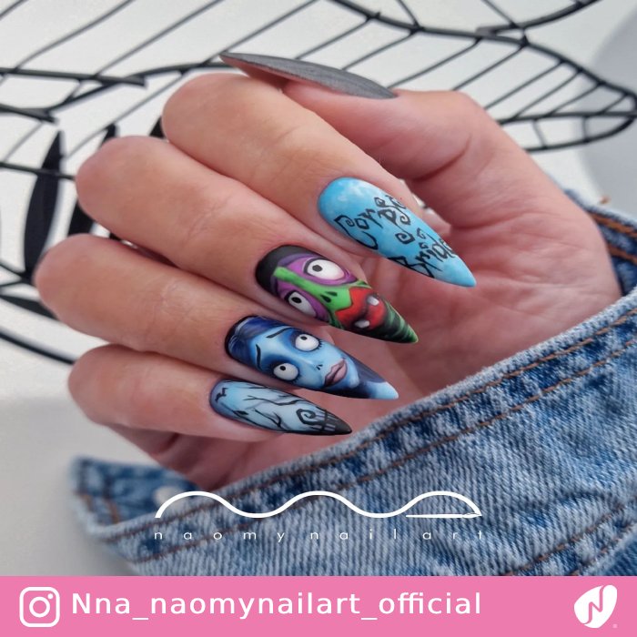 Portrait Nail Design Ideas