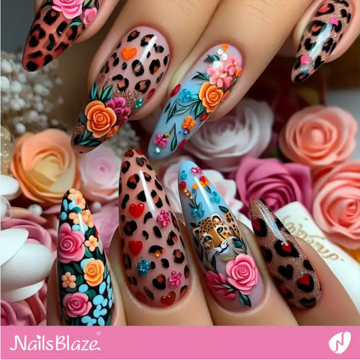 Animal Print Nail Designs