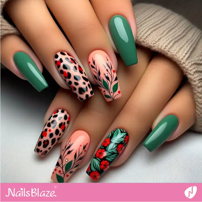 Animal Print Nail Designs