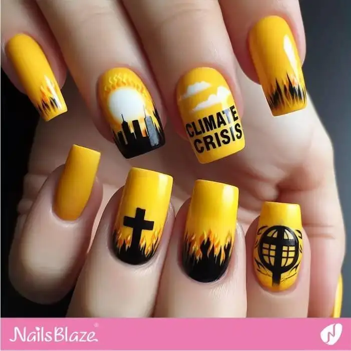 Calligraphy Nails | Writing on Nails