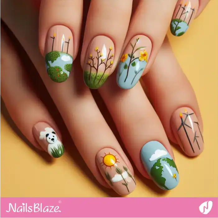 Cloud Nail Design Ideas
