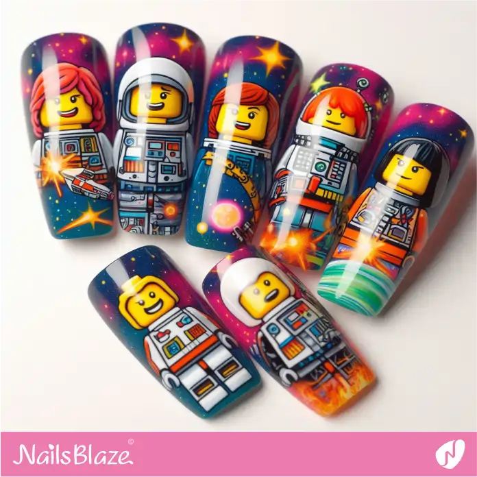Galaxy Nail Design Ideas