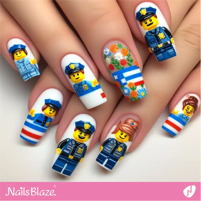Color-Blocking Nail Design Ideas