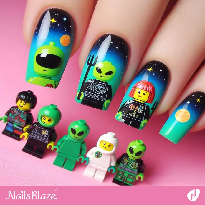 Galaxy Nail Design Ideas