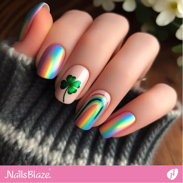 36 Four-Leaf Clover Nail Design Ideas | 2025