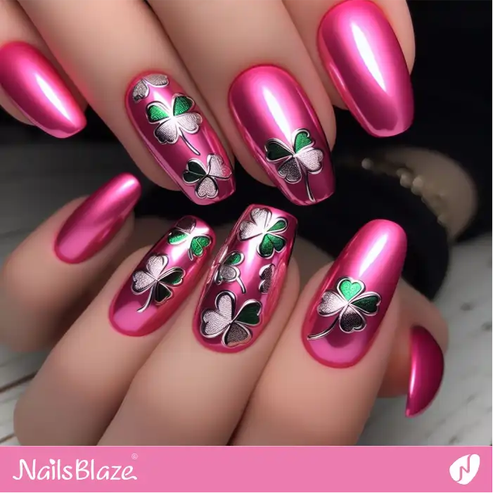 36 Four-Leaf Clover Nail Design Ideas | 2025