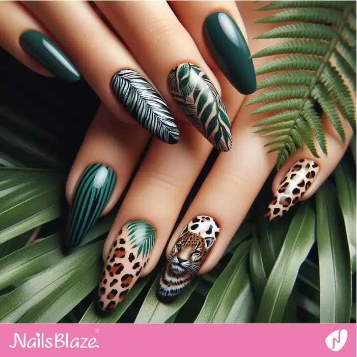 Animal Print Nail Designs