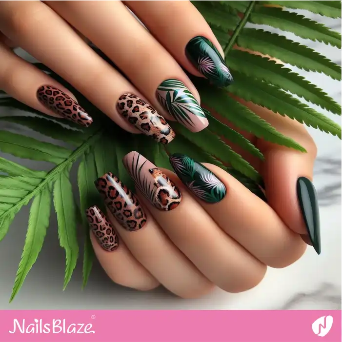 Animal Print Nail Designs