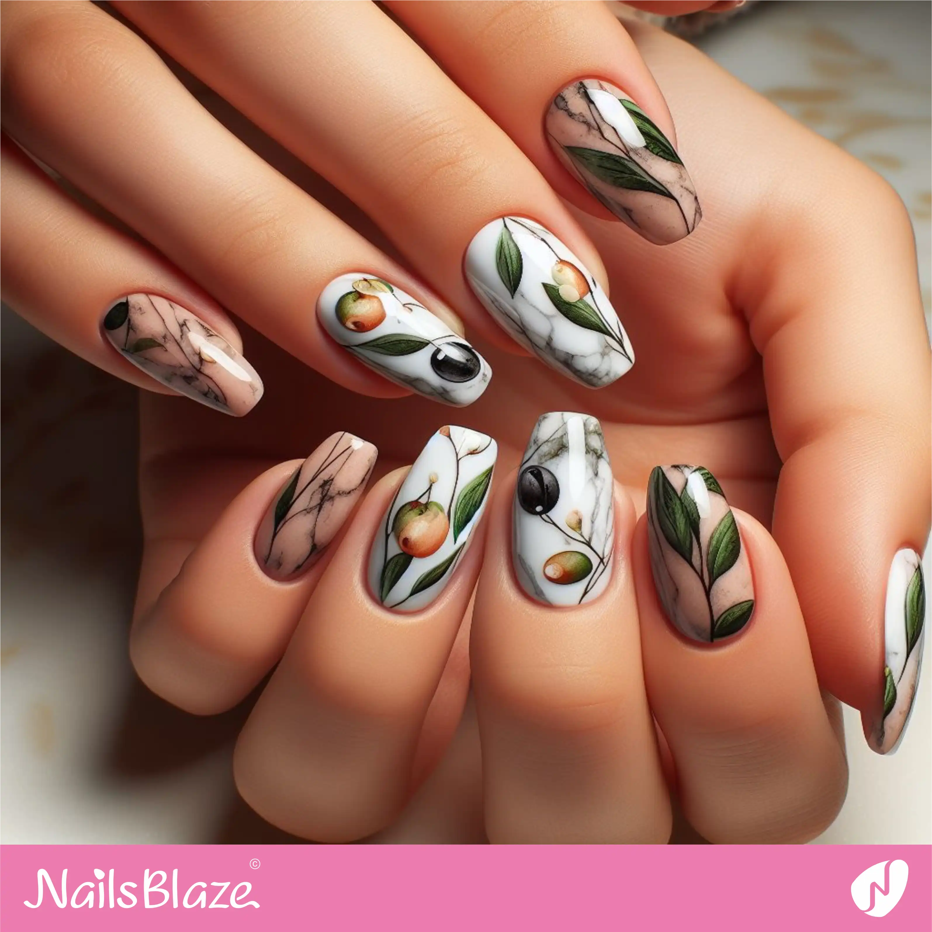 Marble Nail Design Ideas