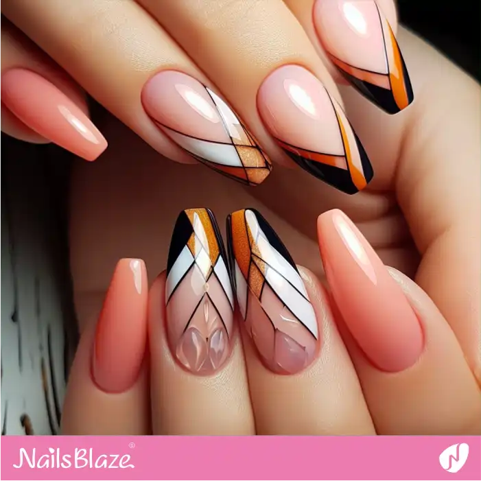 Geometric Nail Design Ideas