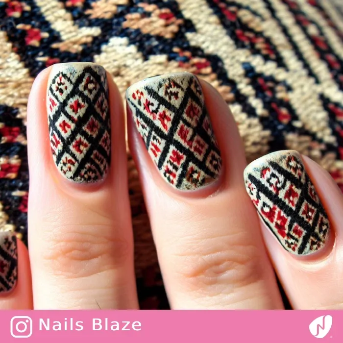 Geometric Nail Design Ideas