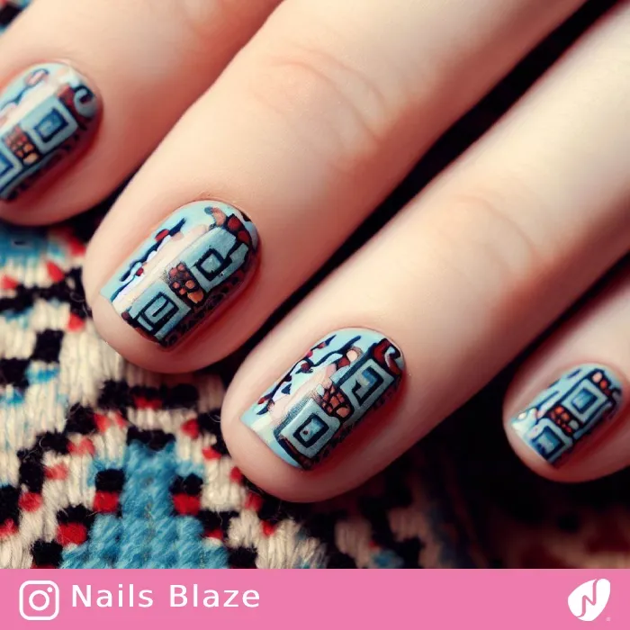 Geometric Nail Design Ideas