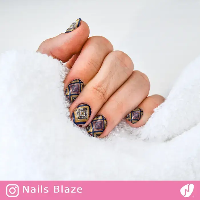 Geometric Nail Design Ideas