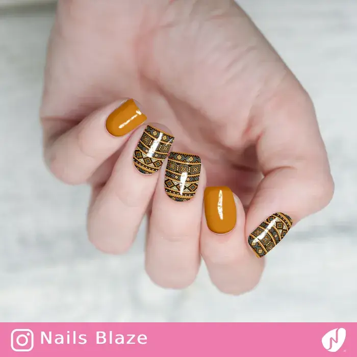 Geometric Nail Design Ideas