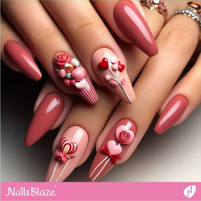 +770 Valentine Nail Design Ideas