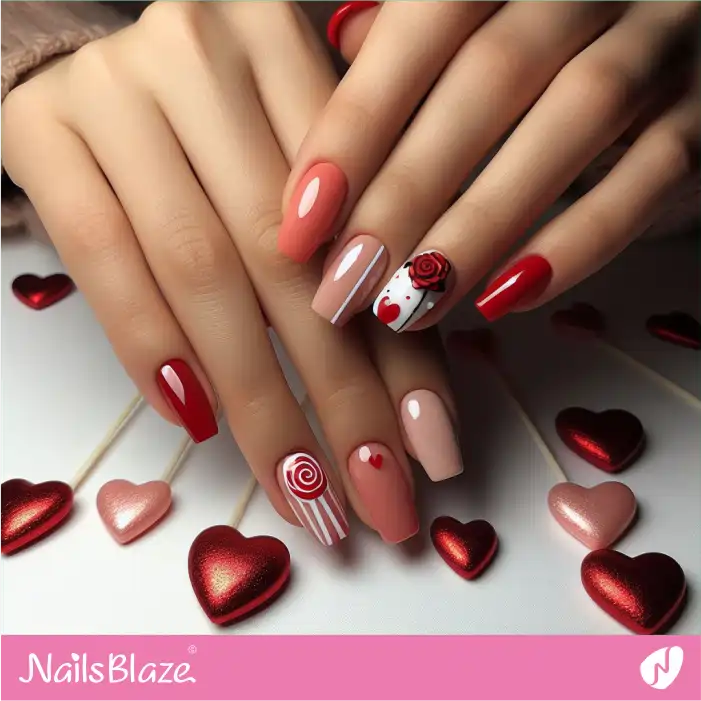 +770 Valentine Nail Design Ideas