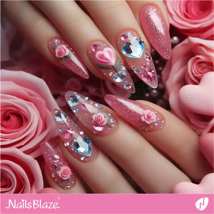 Heart Nail Design Ideas